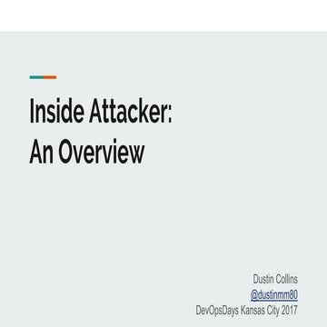 Inside Attacker: An Overview | PPT