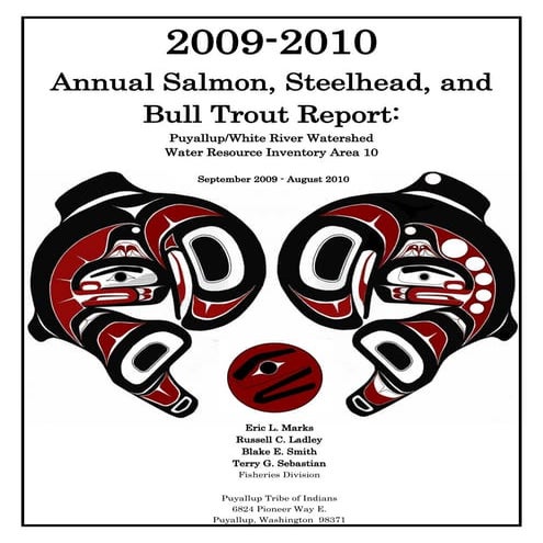 Inside cover -- Puyallup Tribe Salmon Report 2010 | PDF