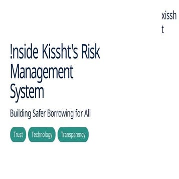 Inside Kissht’s Risk Management System Building Safer Borrowing for All ...