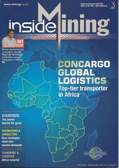 Modern Mining Sept 2013 | PDF