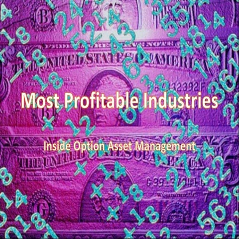 Inside option asset management - most profitable industries | PPTX