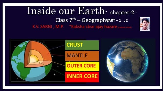 Inside our earth (grade VII, c-2) | PPTX