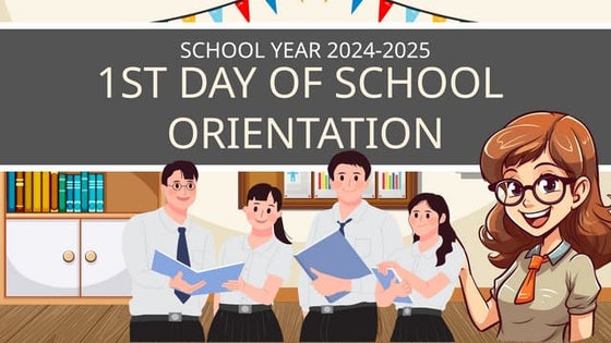 SCHOOL ORIENTATION DESIGN.school orientation | PPT