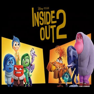 Inside Out 2 Powerpoint Template Persentation | PPTX