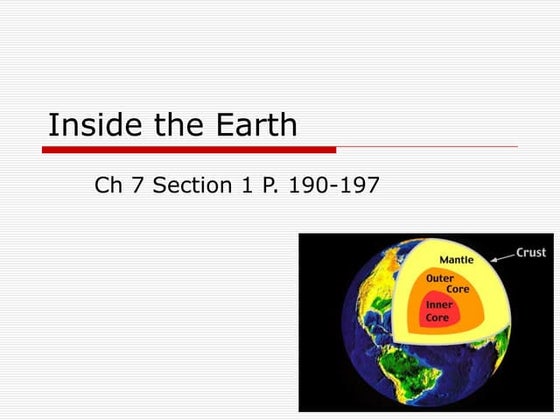 LISTENING UNIT 2 EARTH'S INTERNAL STRUCTURE | PDF