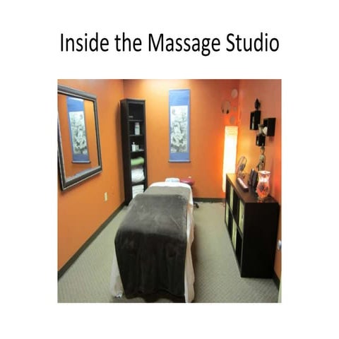 Inside the massage studio slideshow | PPTX