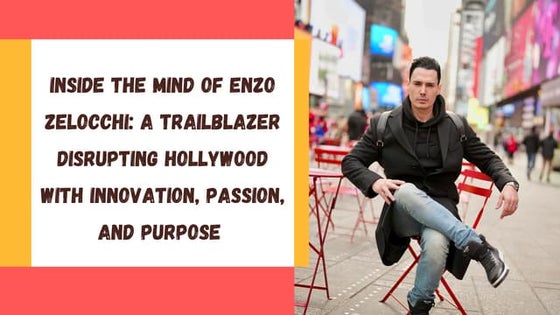 Behind-the-Scenes Sizzle With Sexy Hollywood Actor and Producer Enzo ...