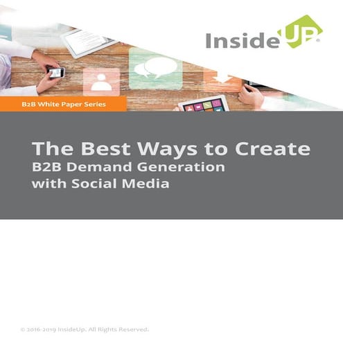 Social Media B2B Demand Gen | PDF