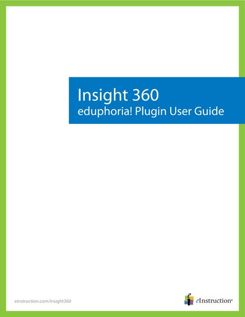 Faronics Insight User Guide for Teachers | PDF
