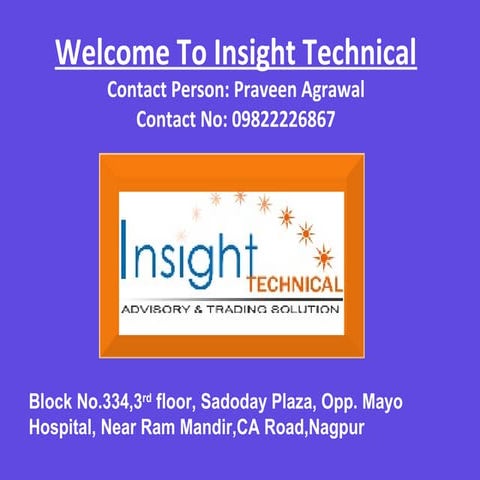 Insight product ppt | PPT