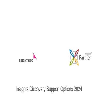 Beginning the journey to self awareness with Insights Discovery | PPTX