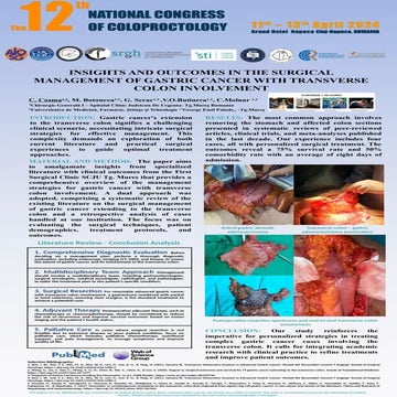 INSIGHTS AND OUTCOMES IN THE SURGICAL MANAGEMENT OF GASTRIC CANCER WITH ...