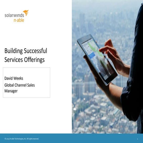 Insight session -- Build Successful MSP Service Offerings | PDF ...