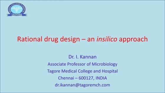presentation on in silico studies | PPT