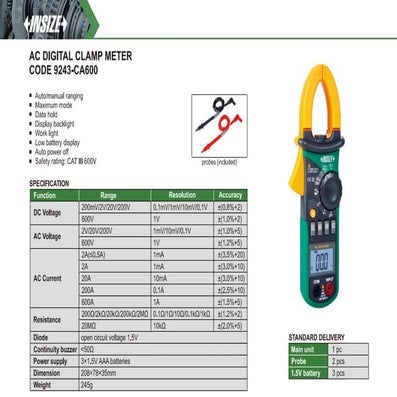 Insize Electronic Testing Equipments And Solution | PDF