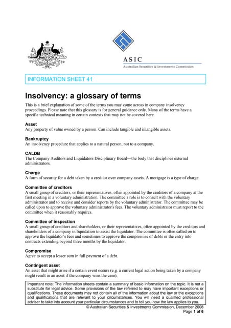 Liquidation a guide for employees | PDF