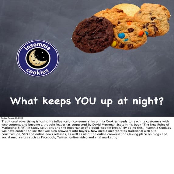 Insomnia cookies jennifer churchill | PDF