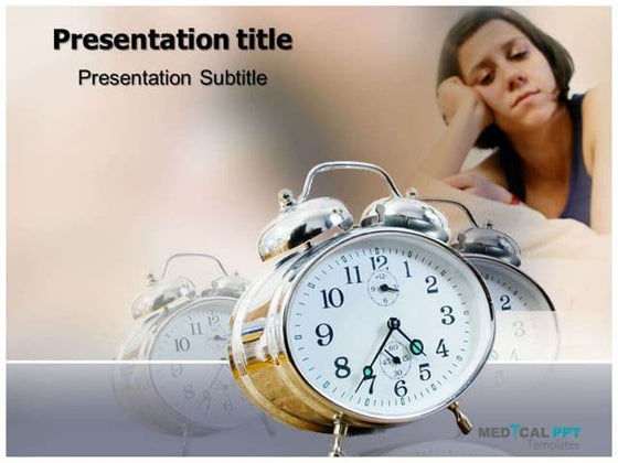 Insomnia Powerpoint Template | PPT