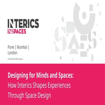 Designing for Minds and Spaces: How Interics Shapes Experiences Through ...