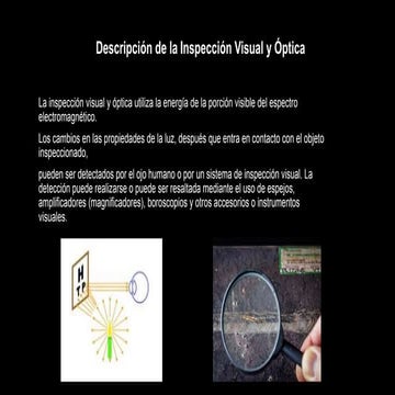 Presentación Inspección visual | PPTX