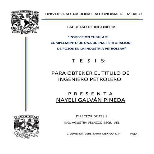 Inspeccion de Tuberia de Perforacion | PDF