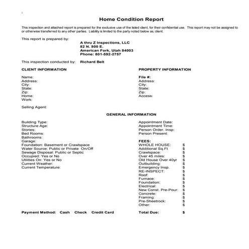 Inspection agreement | PDF