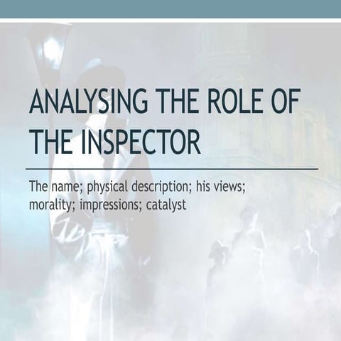 Inspector analysis | PPTX