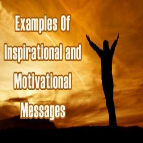 Top 5 Inspirational Messages and Wishes | PPTX