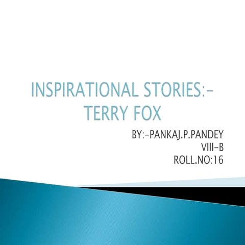 Terry Fox | PPTX