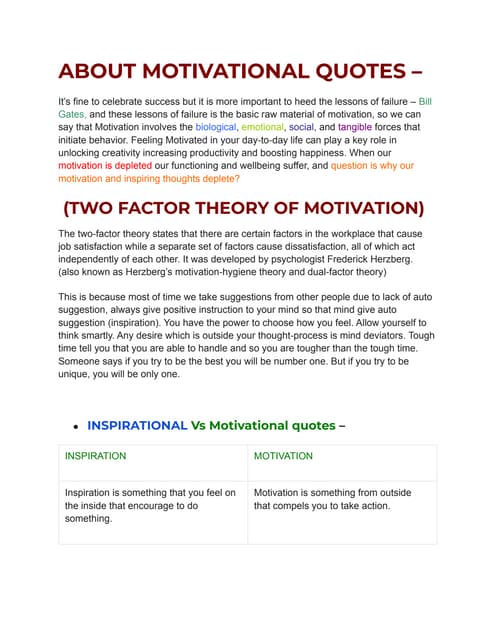 Famous Inspirational Quotes That Boost Our Motivation To Succeed | PPT ...