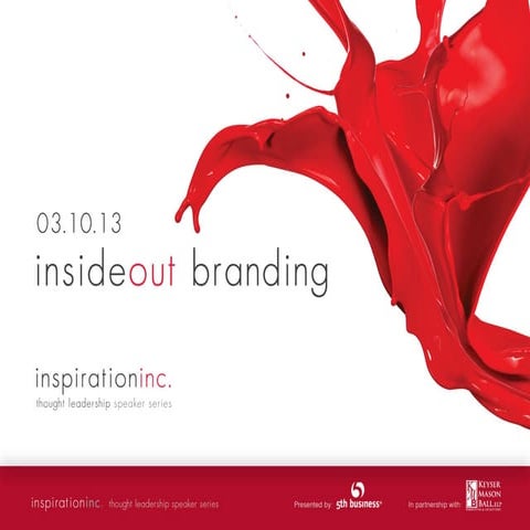 Inspiration inc. inside-out branding | PDF