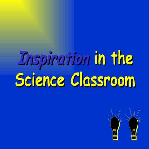 Inspiration slides | PPT