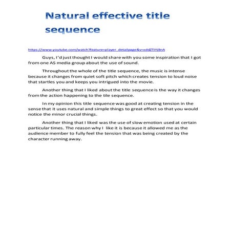 Nerve title opening | PPTX