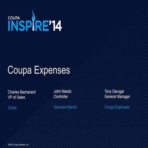 Coupa for Retail | PPTX