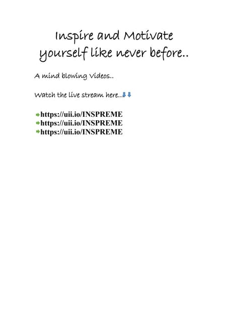 motivate yourself like never before | PDF
