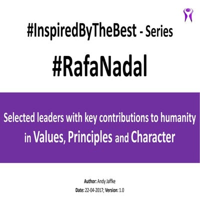Rafa Nadal - #InspiredByTheBest | PPT