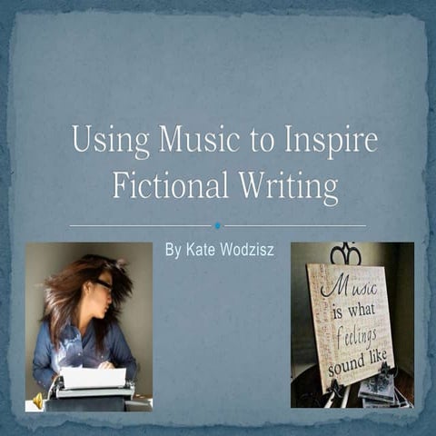 Inspired writing slideshow | PPT