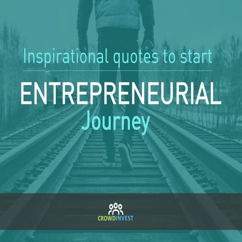 Inspirational quotes to start entrepreneurial journey | PDF