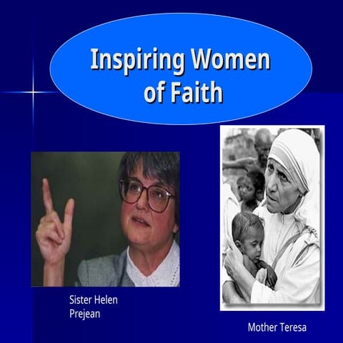 Inspiring women-of-faith-power point | PPT