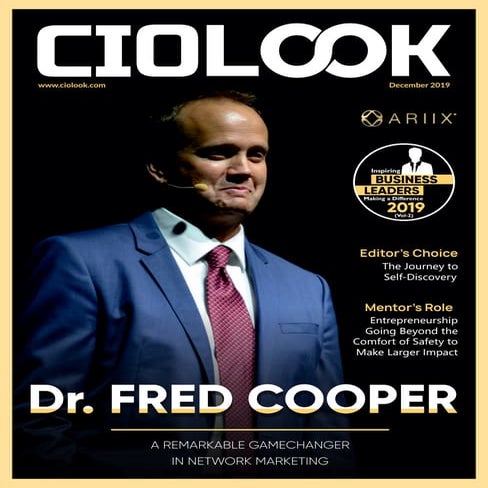 Most Inspiring Business Leaders | Dr. Fred Cooper | PDF