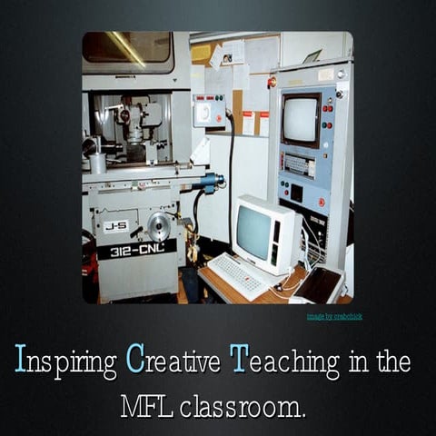 Inspiring creative teaching | PPT | Technology & Computing