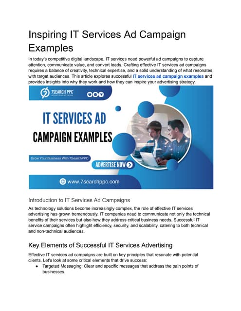 IT Services Ads_ Tips for Cost-Effective Campaigns.pdf