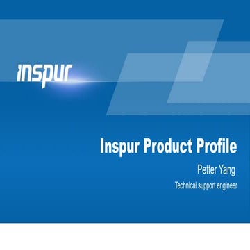 Inspur Servidores | PDF