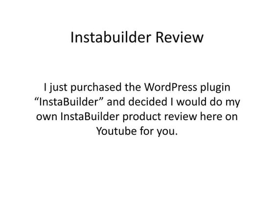 Instabuilder license key | PDF