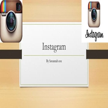 Instagram | PPTX
