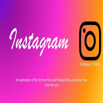 Instagram Policy Primer | PDF