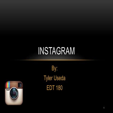 Instagram presentation 2 | PPTX