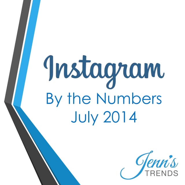 Instagram Statistics - July 2014 | PDF