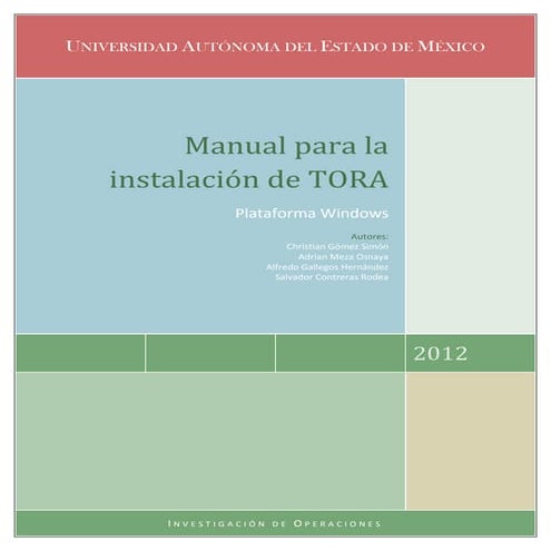 Instalación de tora | PDF