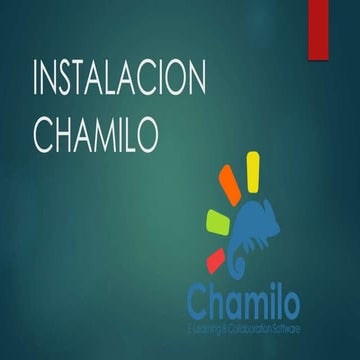 Instalacion chamilo | PPT